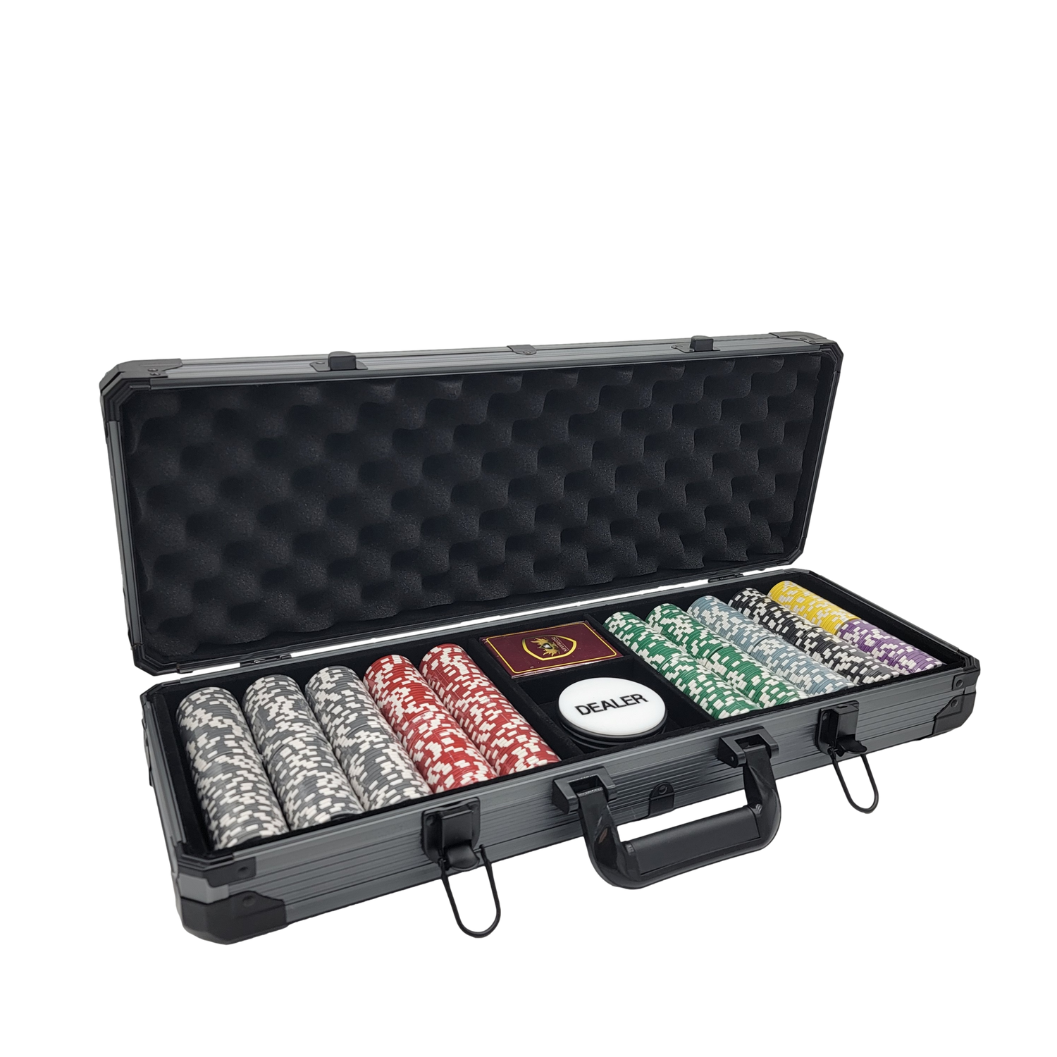 High Roller Laser Poker Set | Shop Premium Poker Chips - Professional Grade