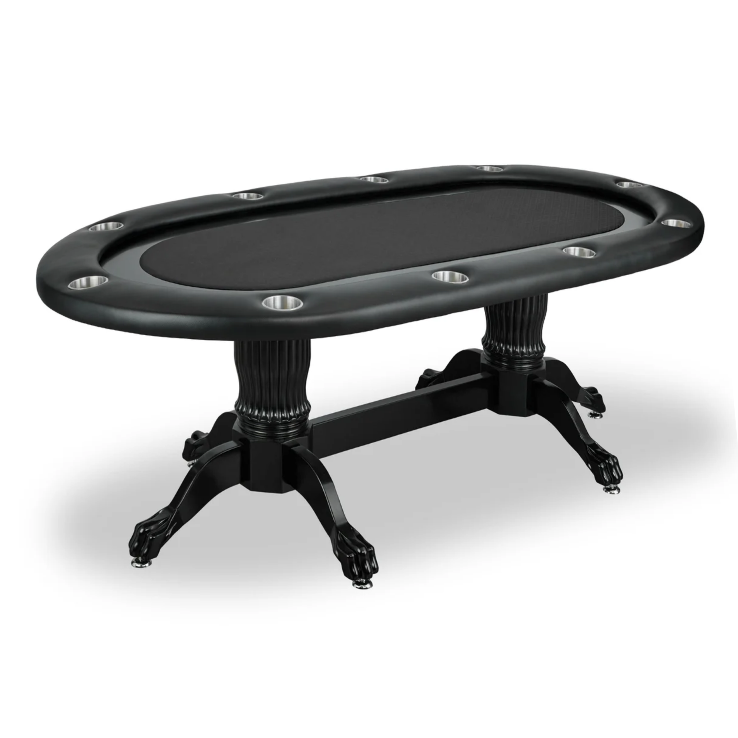 Shop MRC Poker Table Soprano 2-In-1 10-Player Oval Poker Table | Fast ...