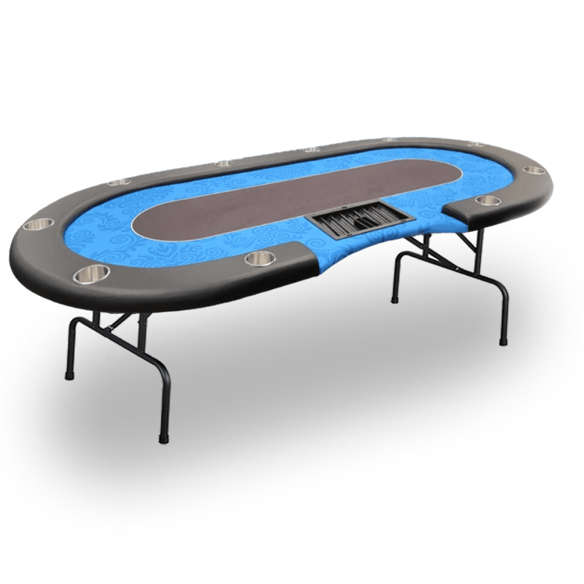 MRC Poker Table The Junior Prestige (Blue) - Shop Premium Poker Table