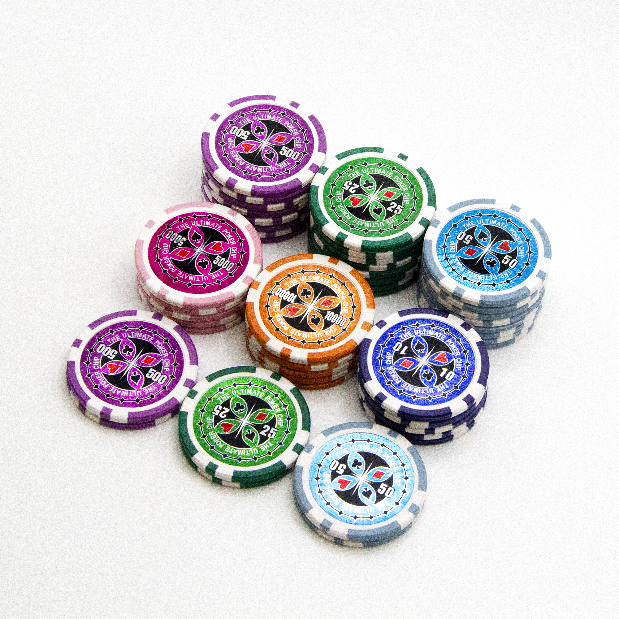 ULTIMATE LASER POKER CHIP ROLLS | Premium Poker Chips - Shop Now