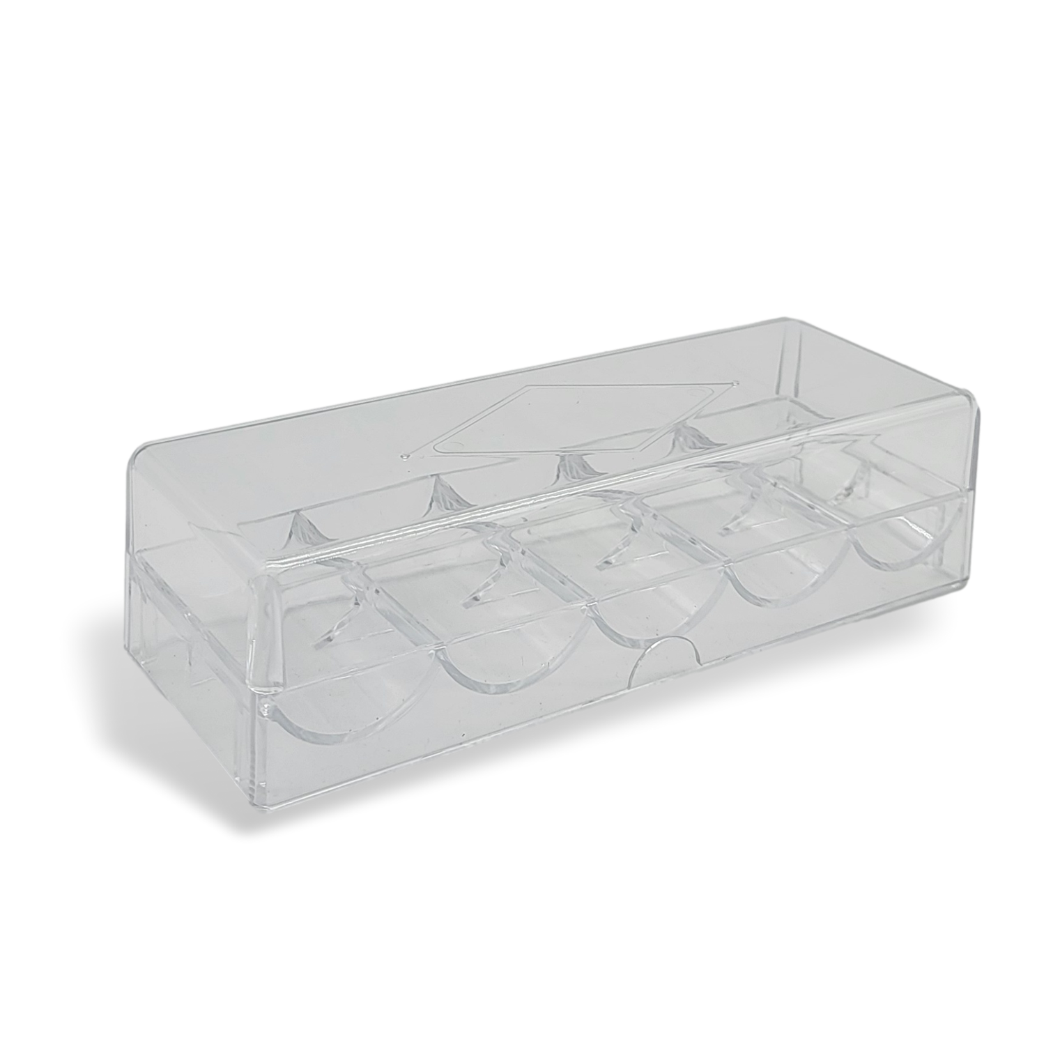 Acrylic Poker Chips Racks with Cover (100 Capacity) - Shop Poker Supplies